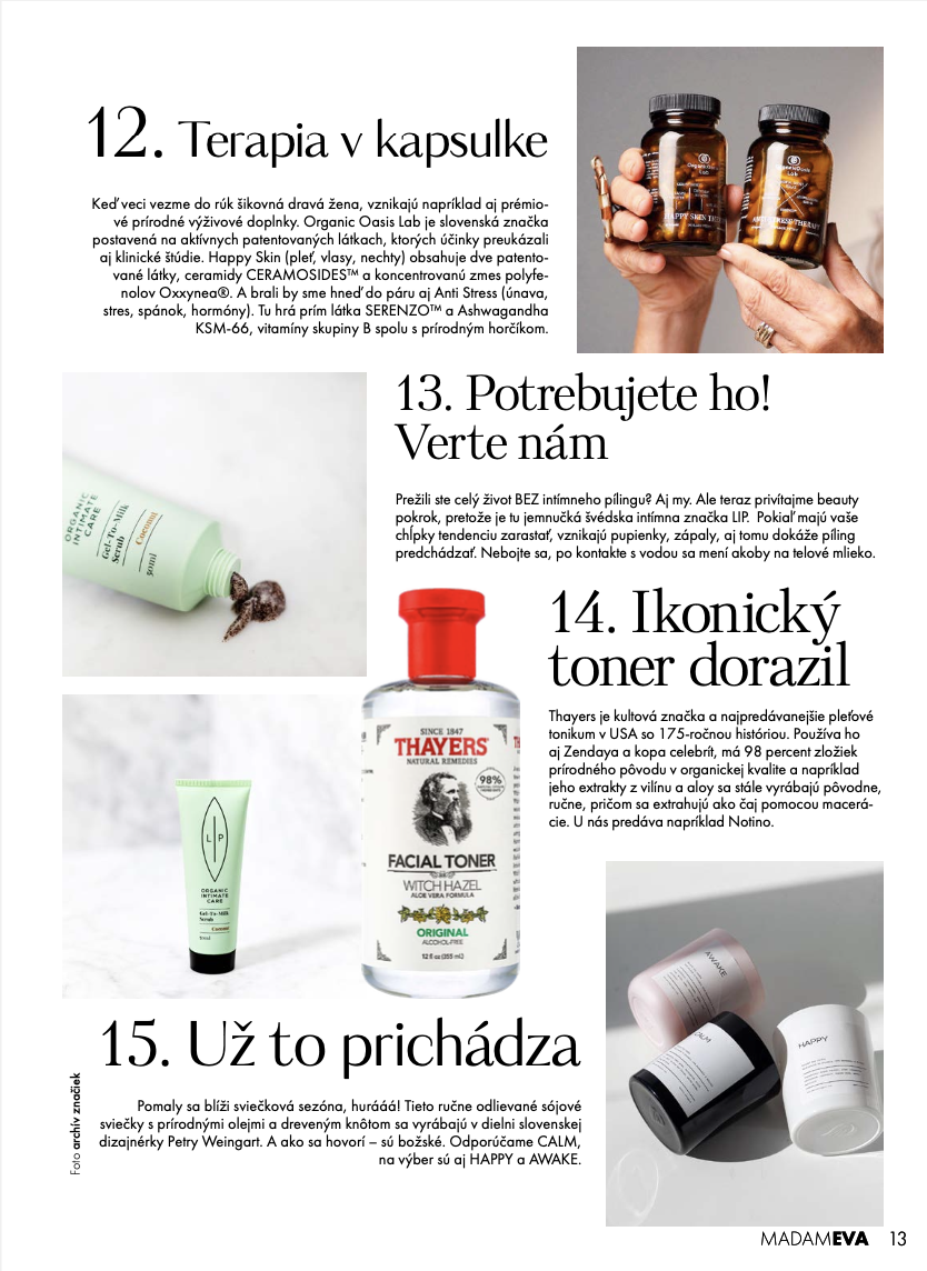 Madam EVA - Hot 15 - Organic Oasis LAB